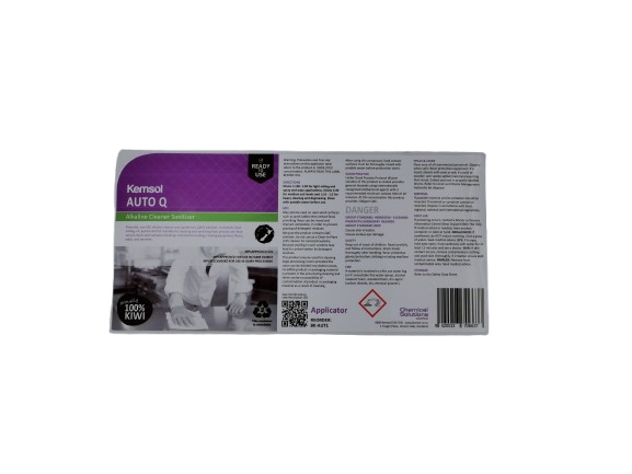 Auto Q App Label – Pacific Hygiene