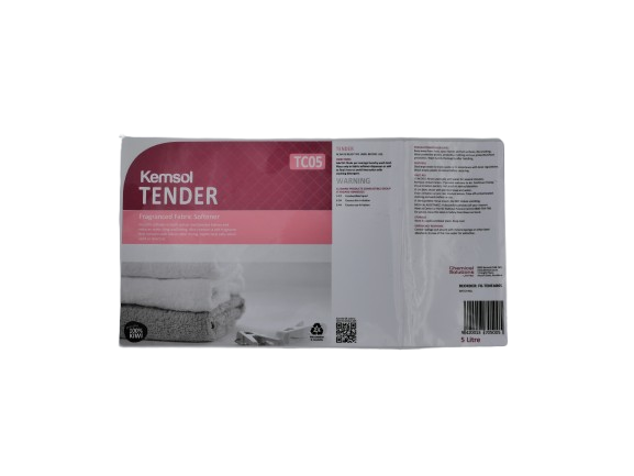 Tender Fabric Softener 5L Label – Pacific Hygiene