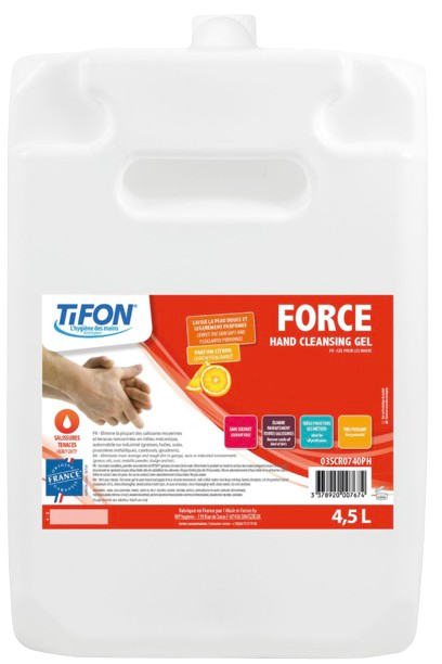TiFon Force Gel Industrial Hand Cleaner 4.5L – Pacific Hygiene