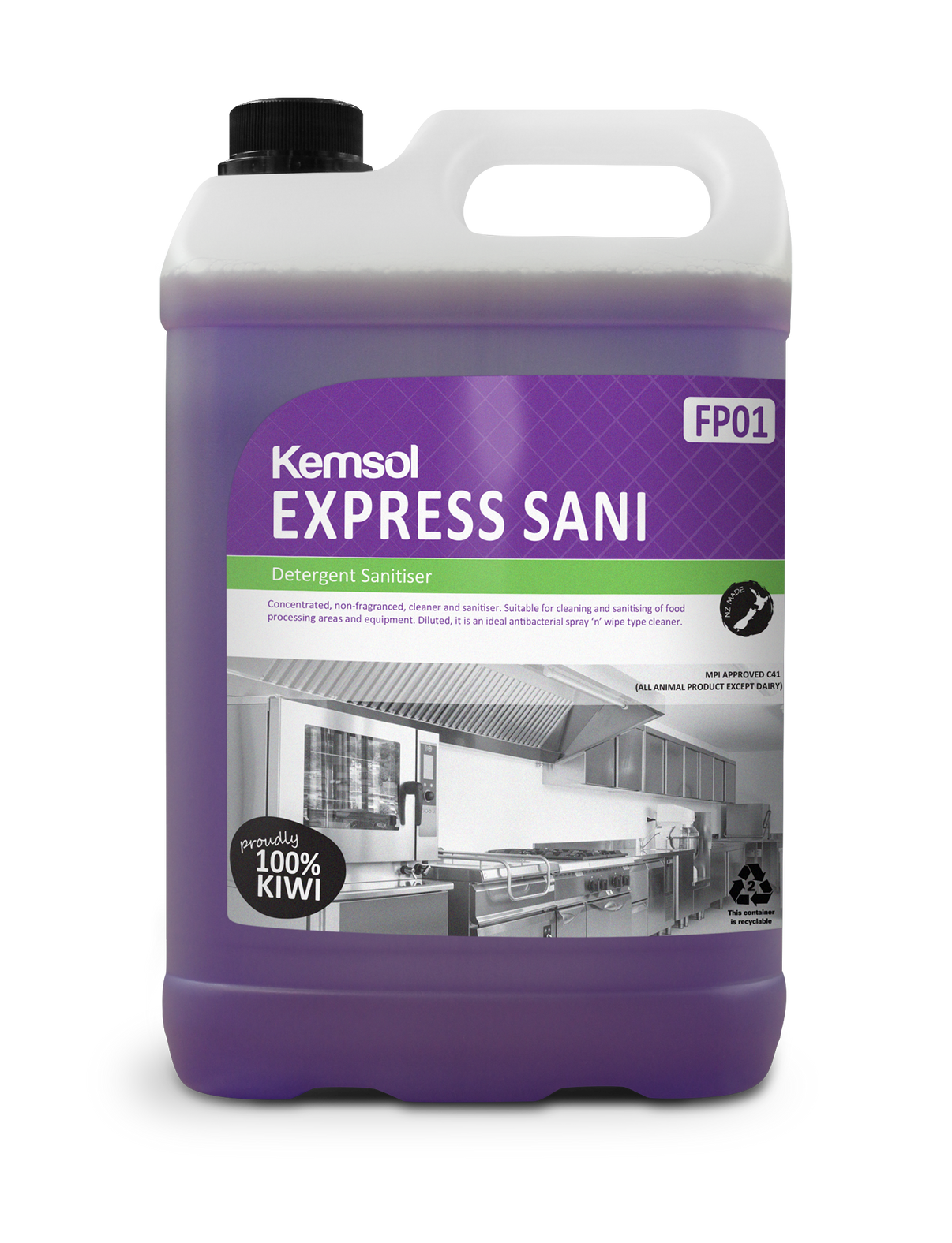 Kemsol Express Sani Detergent 5L – Pacific Hygiene